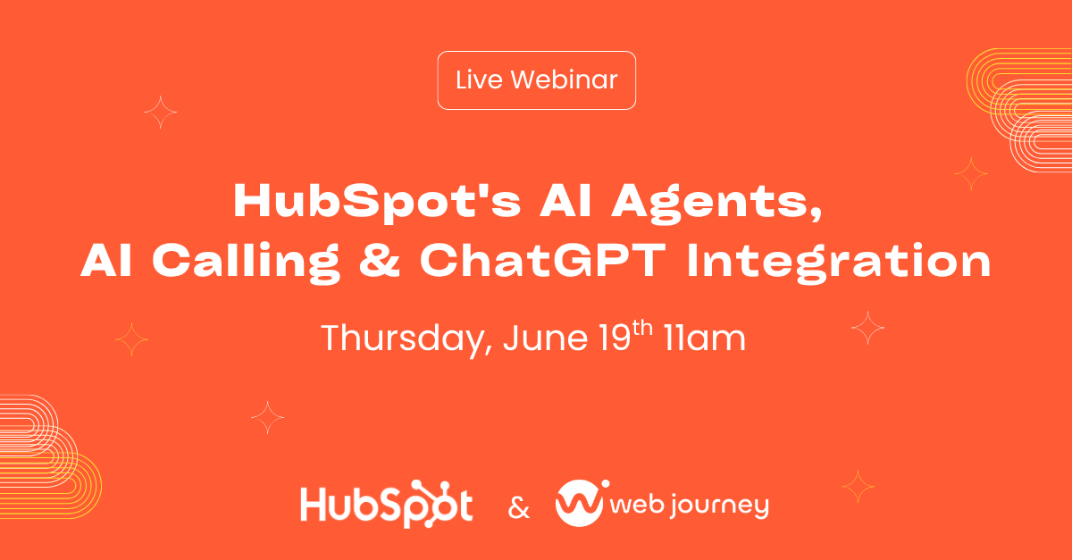HubSpot Calling Webinar - 19th June 2025 | Web Journey